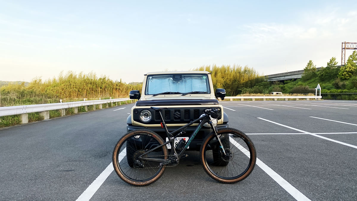 ロードバイク＆MTBのトランポにジムニー／ジムニーシエラという選択肢。これが実はしっかり積めるんです(ﾟ∀ﾟ)！ | Boriko Cycle｜ロードバイク ＆ マウンテンバイク ブログ