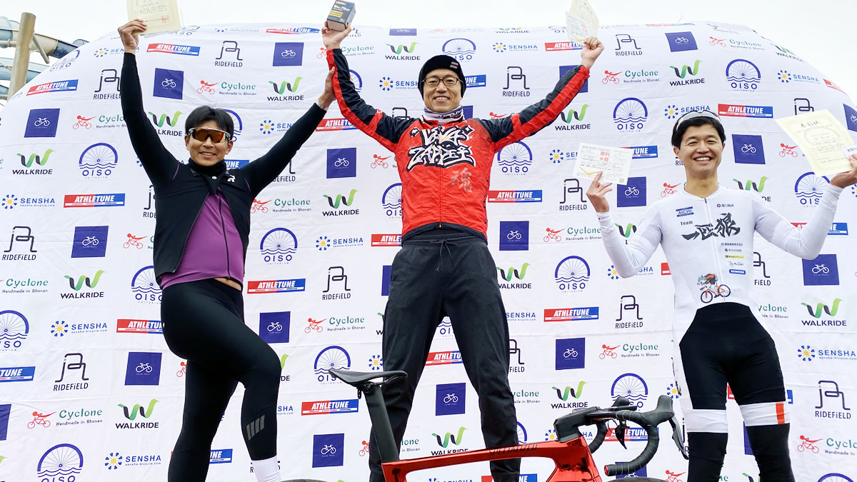 ロードバイクで輝く☆になる！ 2025年1月開催「大磯クリテリウム・マスターズ40」でZAPPEI、堂々優勝！ | Boriko Cycle｜ロードバイク ＆ マウンテンバイク ブログ